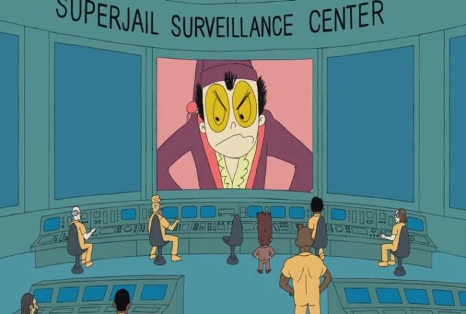 First Superjail! clip heralds the return of TV's most demented cartoon