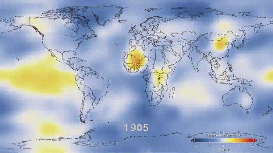 A map that reveals Earth's emerging hot zones