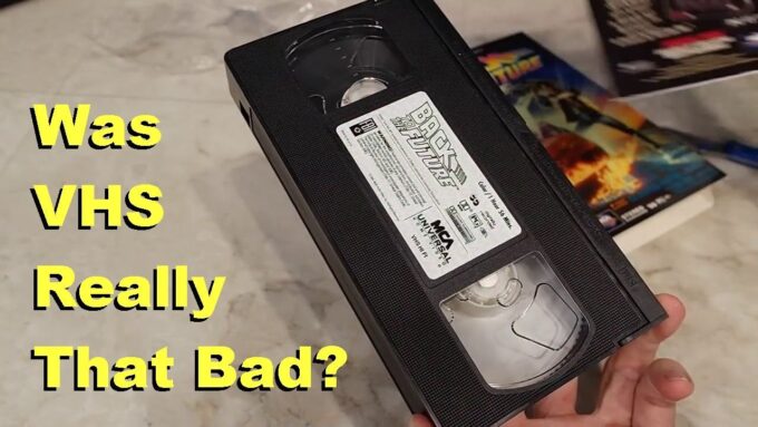 VHS Tapes Were Awesome, But Were They Bad? An Investigation