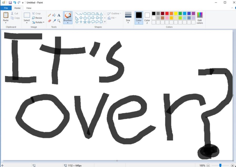 Just How Dead Is Microsoft Paint? [Updated]