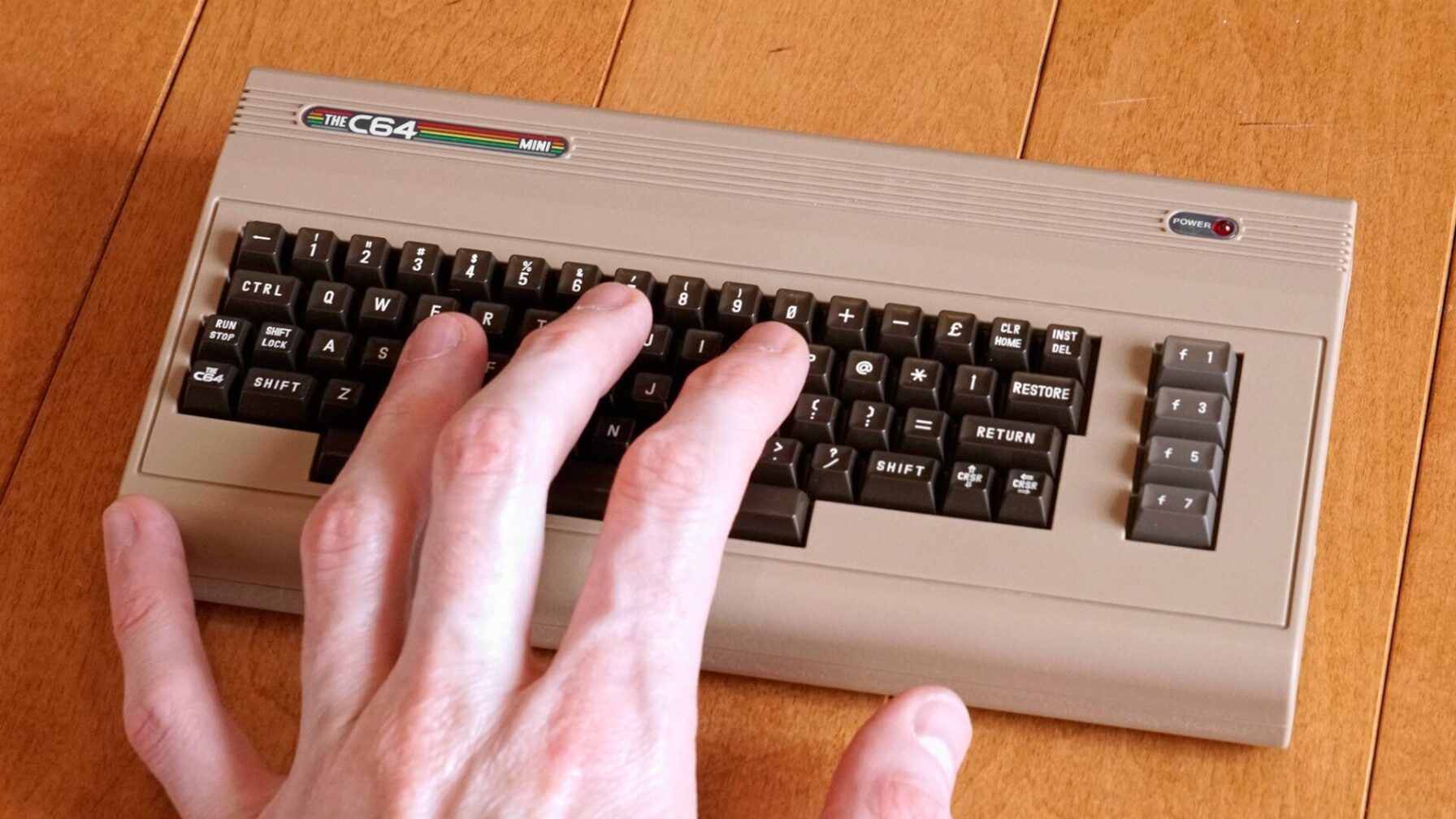 This Tiny Clone Perfectly Recreates the Commodore 64 Gaming Experience