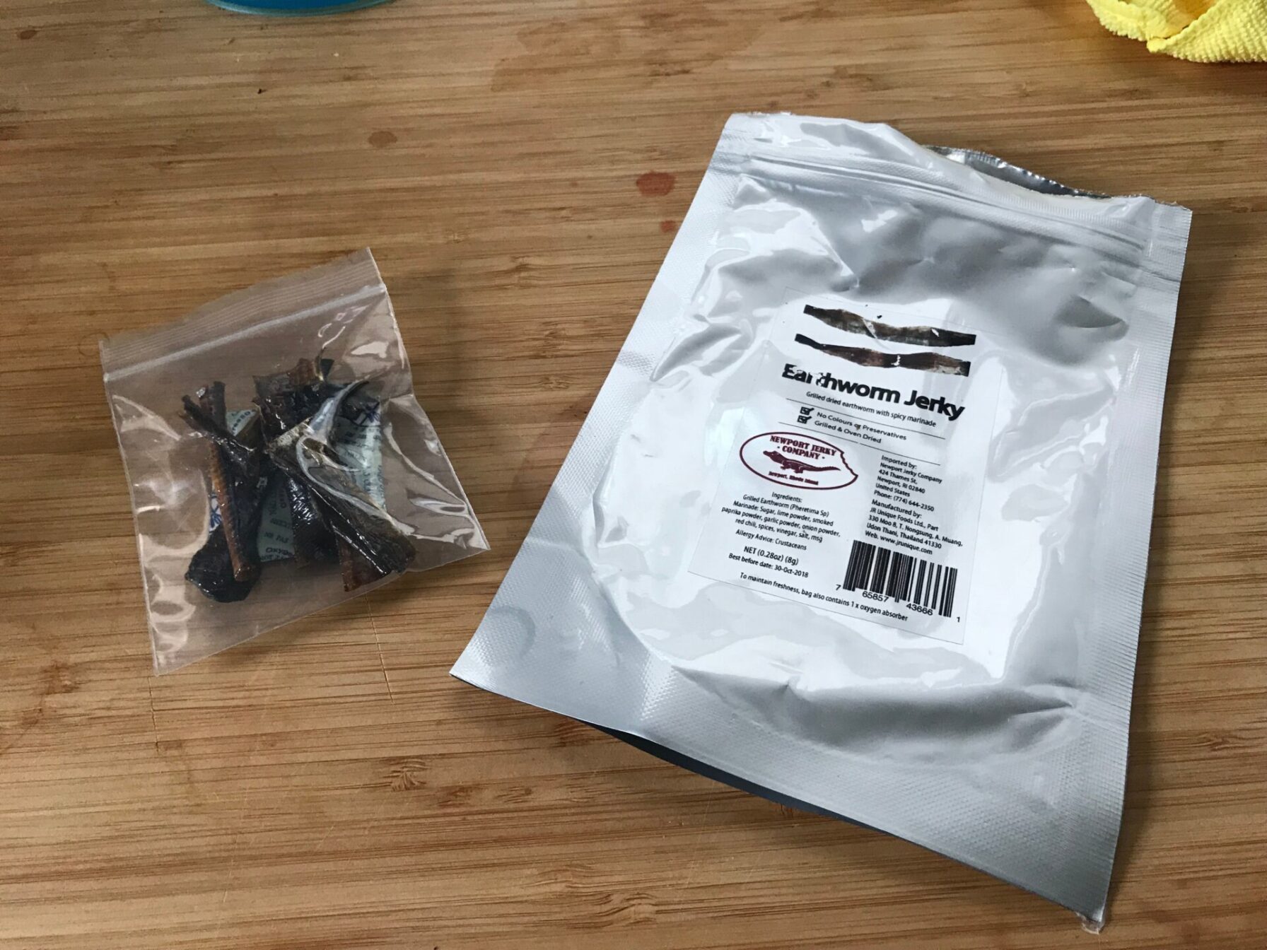 The Earthworm Jerky I Bought on Walmart.com Tasted Like Shit