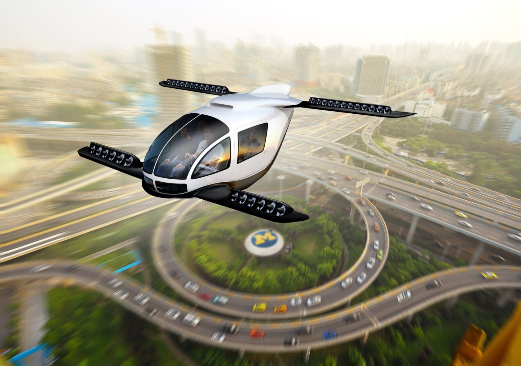 Scientists Dream of a Future Where Flying Cars Fight Climate Change