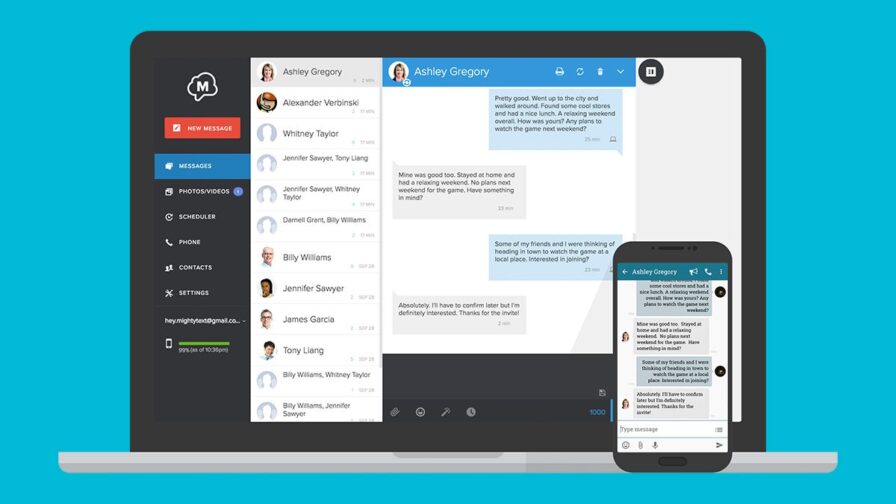 How to Use Your Laptop to Send Messages From Your Phone