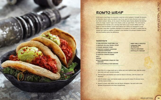 Check Out the Star Wars Galaxy's Edge Cookbook Recipe for Rey's Bread ...