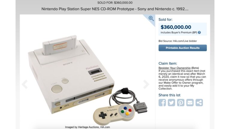 One of the Rarest Video Game Consoles of All Time Just Sold For ...