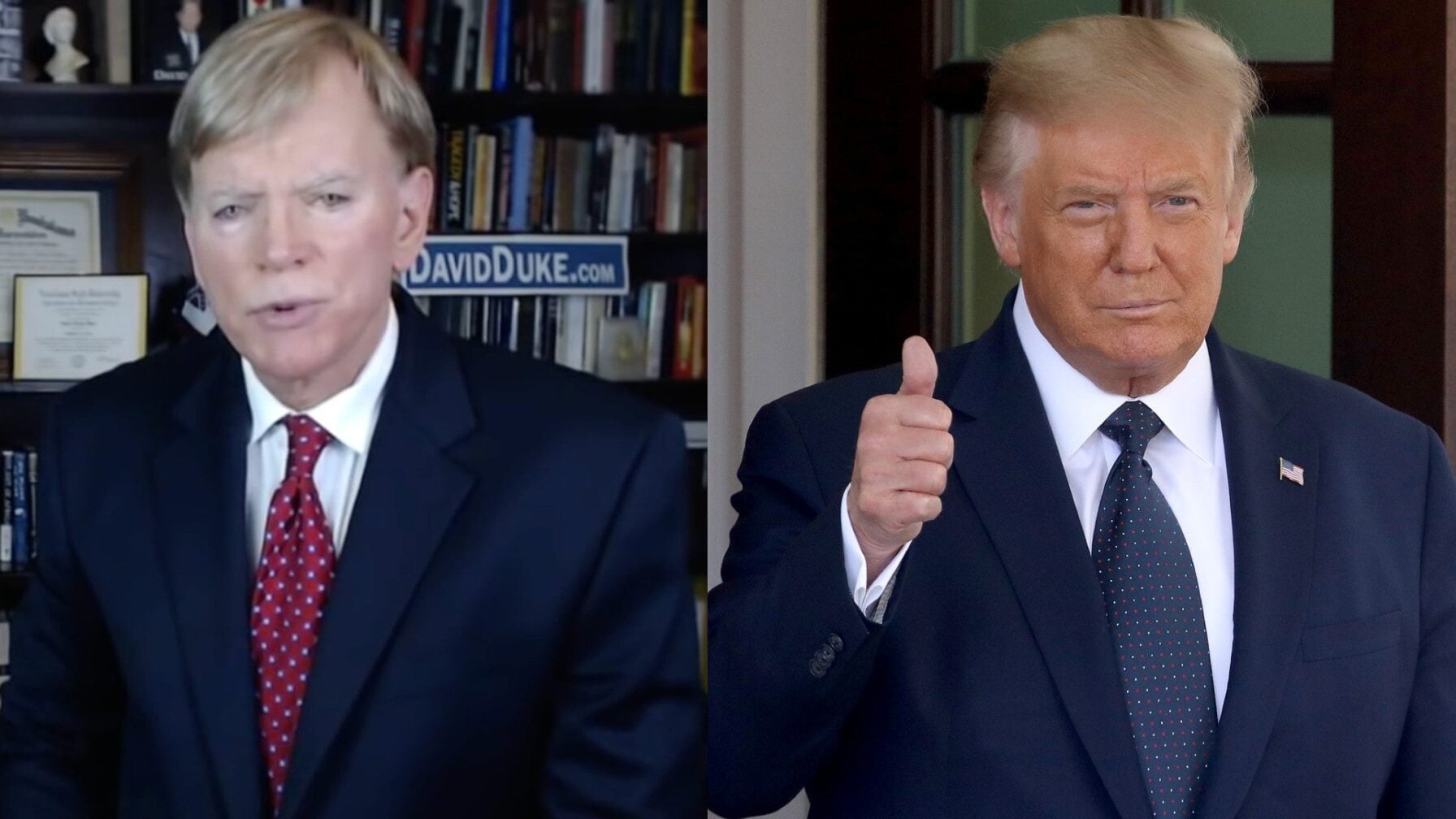 Former KKK Leader David Duke Endorses Trump on Twitter, Wants Tucker ...