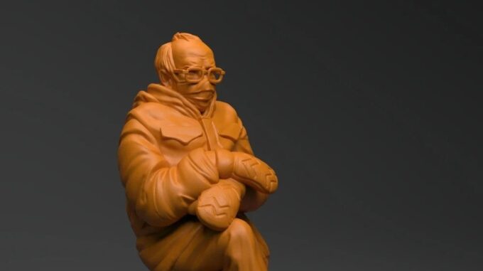 3D Print Your Own Pouting Bernie