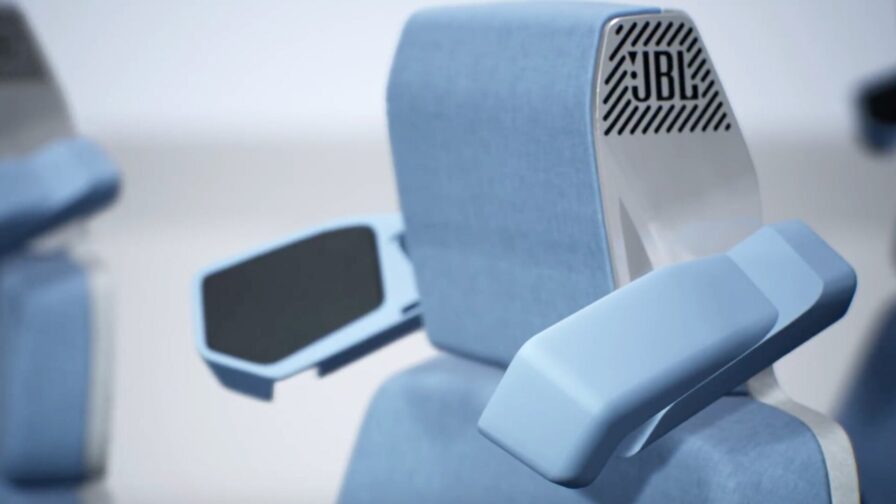 Retractable Headrest Speaker Wings Give Every Car Passenger Their Own ...