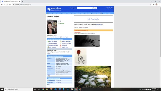 This Myspace Reincarnation Is Bringing Me So Much Joy