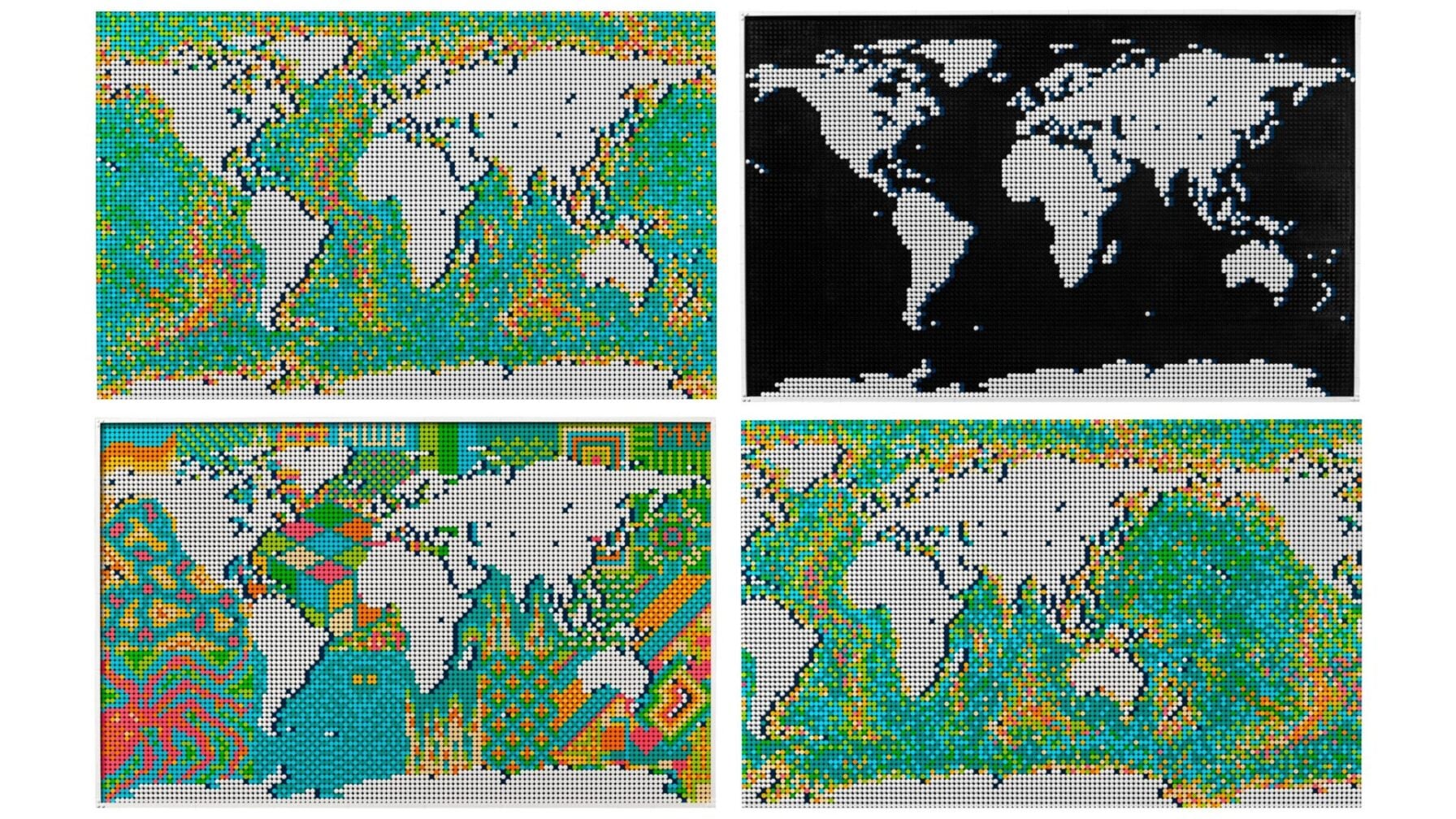 The Largest Lego Set Ever Is a Map of the World That Will Test Your ...