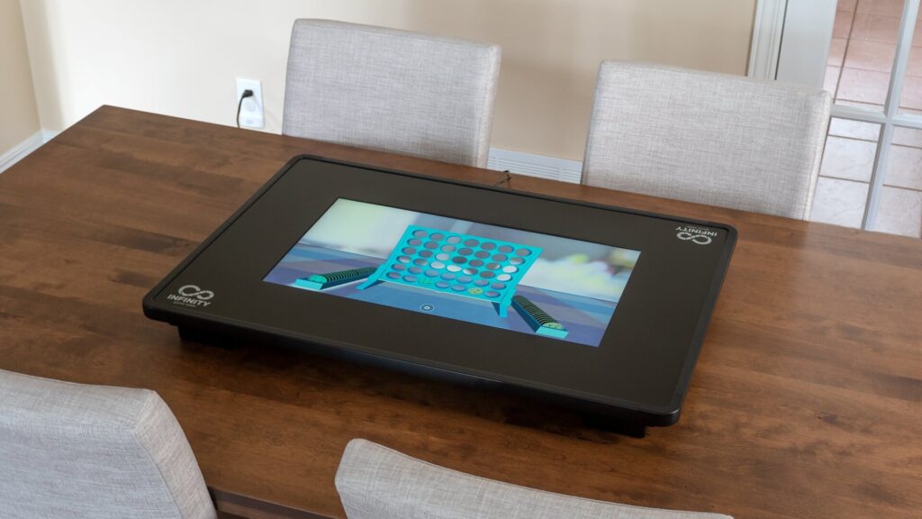 This Touchscreen Coffee Table Makes Digital Board Games a Blast
