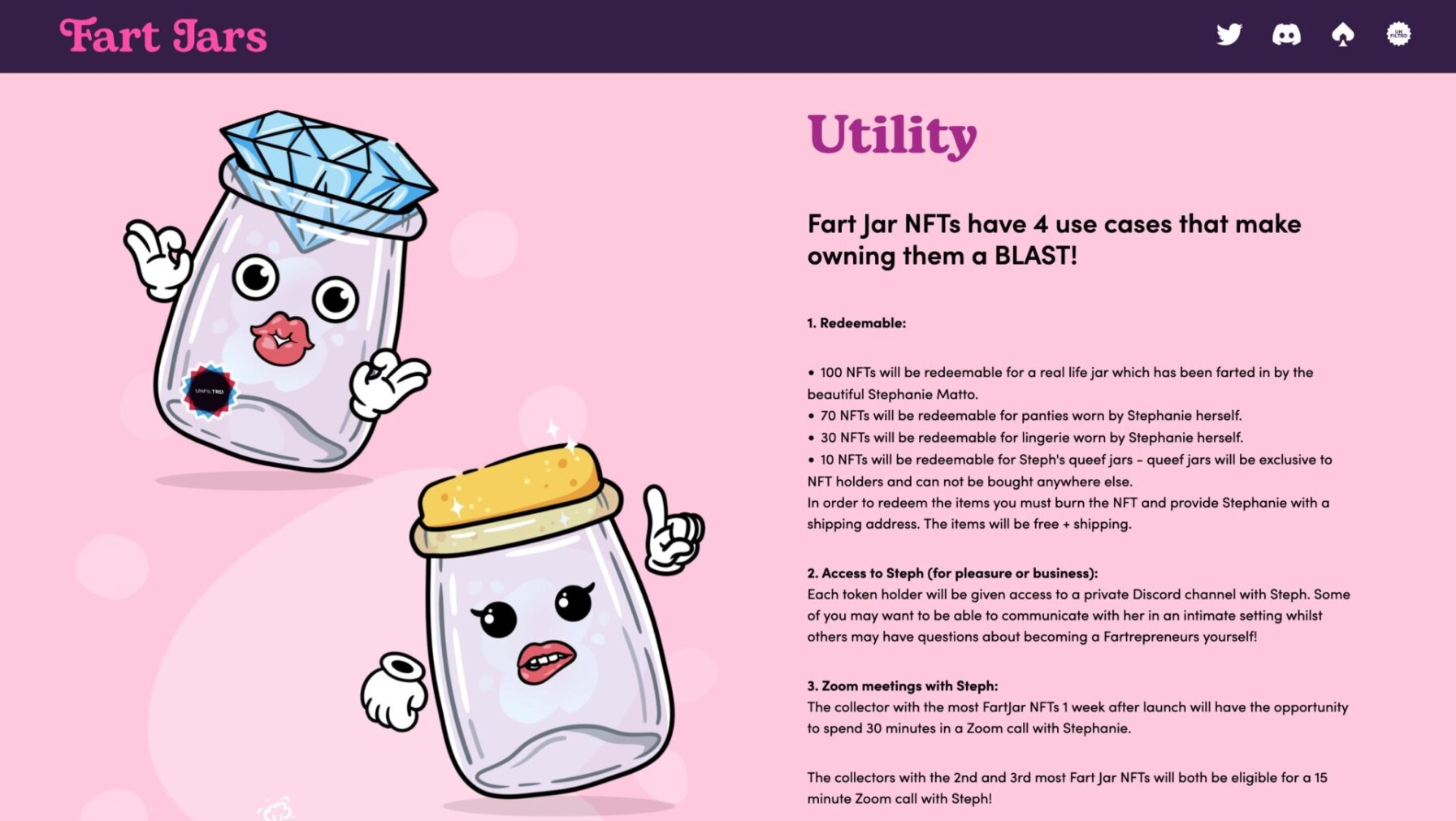 TikTok Star Who Sells Her Farts in Jars Starts Selling Fart NFTs