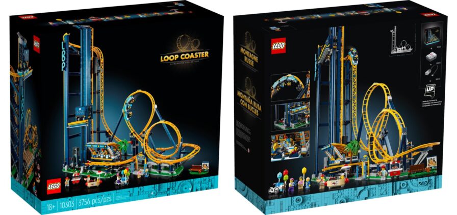 Lego Roller Coaster Launches Minifig Riders From a Three-Foot Tower ...
