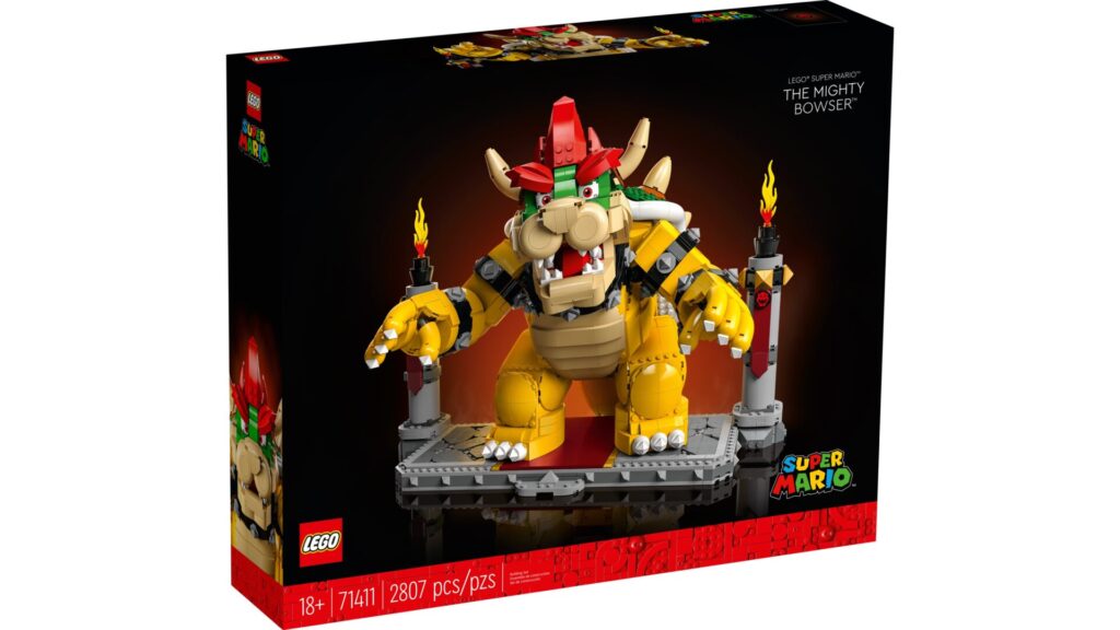 Lego's Largest Super Mario Set Yet Is a Spectacular 2,807-Piece Bowser