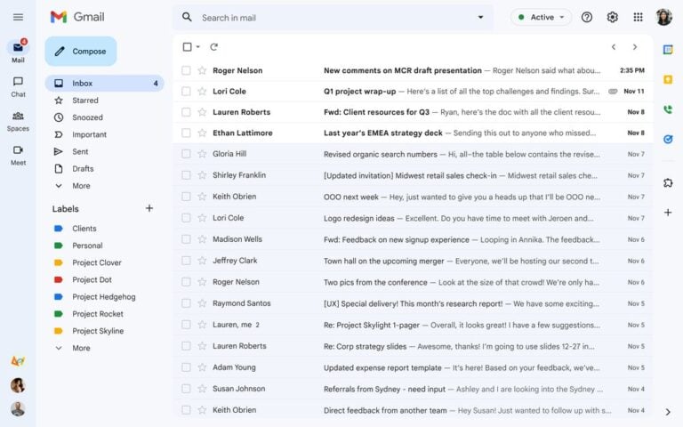 Gmail's Material Redesign is Officially Rolling Out to Everyone