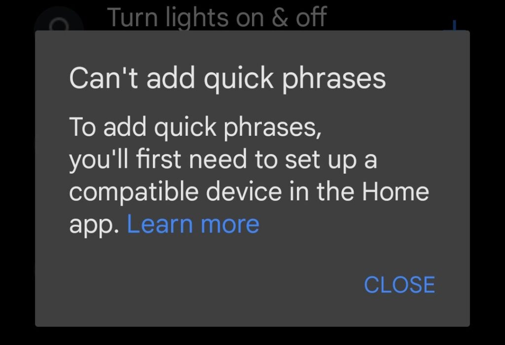 Google Assistant May Soon Allow Custom Quick Phrases