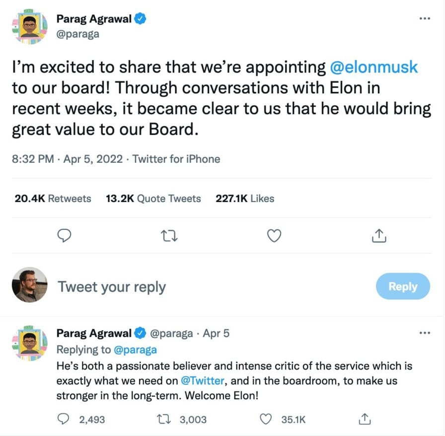 Read Elon Musk's Private Texts With Joe Rogan, Jack Dorsey, Larry ...