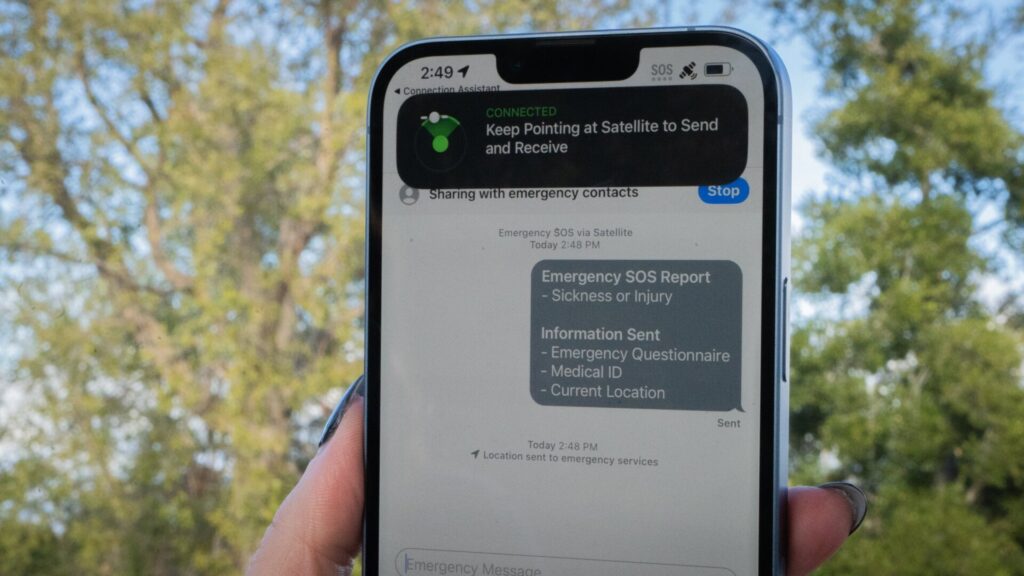 What It's Like to Use Apple's Emergency SOS Feature