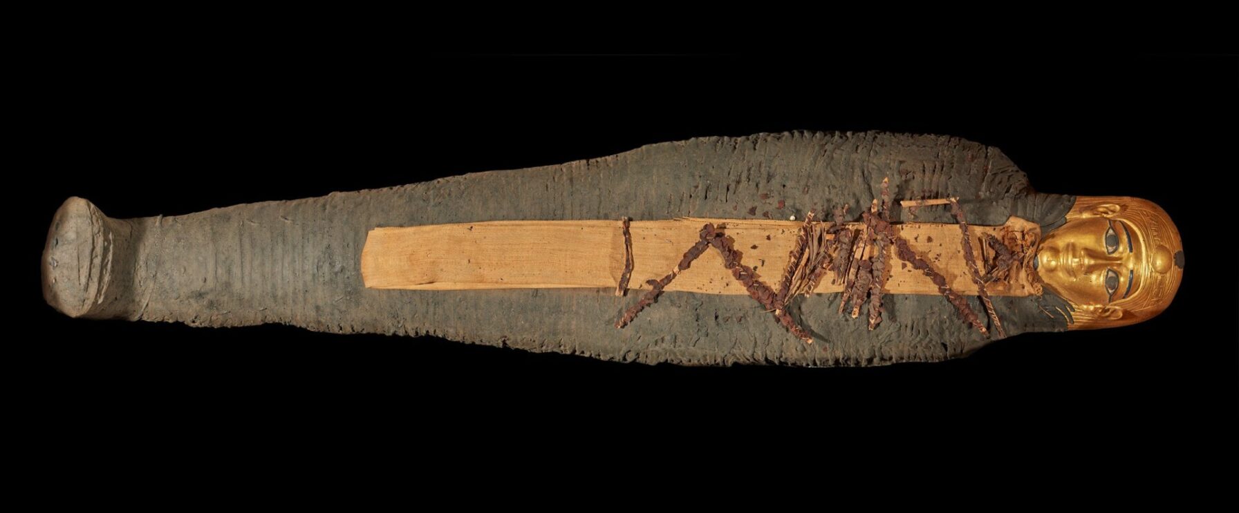 New Scans Reveal 2,300-Year-Old Mummy Boy and His Gold Treasures