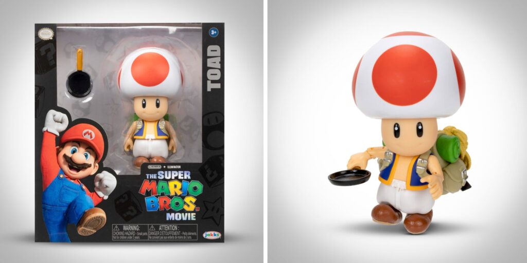 The First Batch of Super Mario Bros. Movie Toys Includes a Fire ...