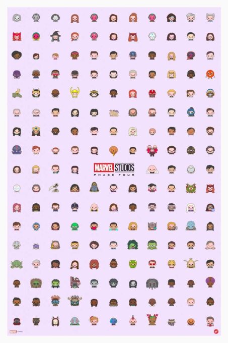 All of Marvel Studios' Phase 4 Comes to Life in a Single Poster