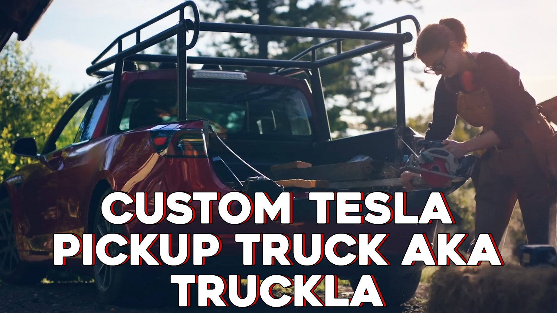 What Motivated Simone Giertz To Build Her Own Tesla Pickup Truck ...