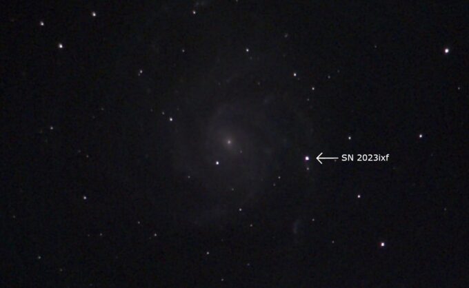 Amateur Astronomers Can See a New Supernova in the Night Sky