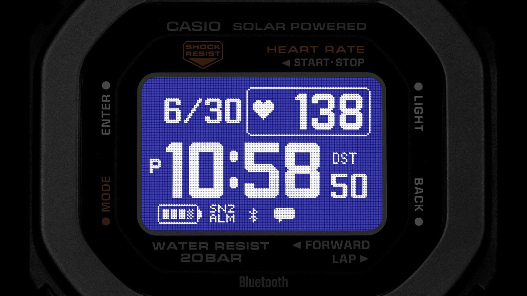 Casio Upgrades Its First G-Shock Digital Watch With Heart Rate ...