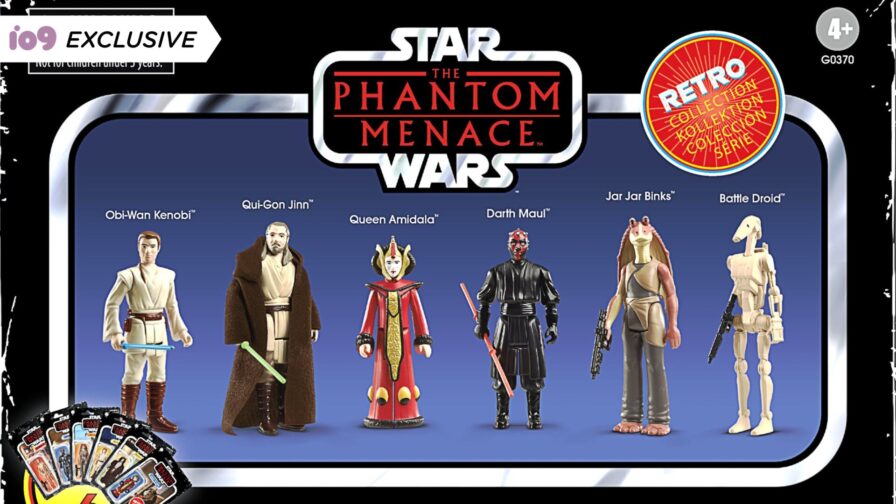 The Phantom Menace Goes All the Way Retro In These New Star Wars Toys