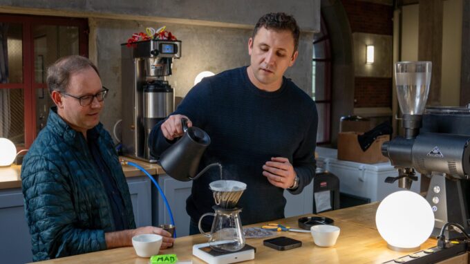 How to Easily Improve Your Espresso With a Spritz of Water and Volcanic ...