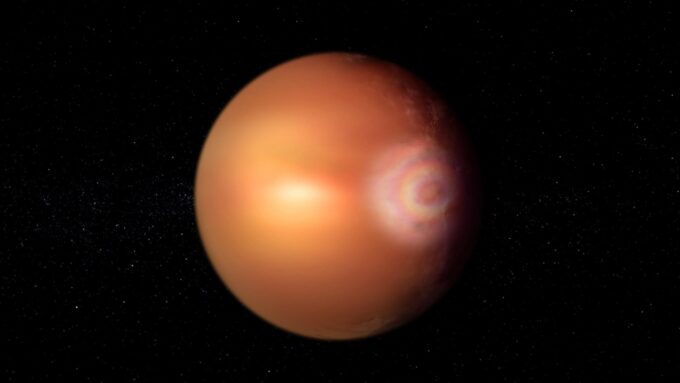 Rare 'Glory' Effect Spotted on Chaotic Alien World That Rains Iron