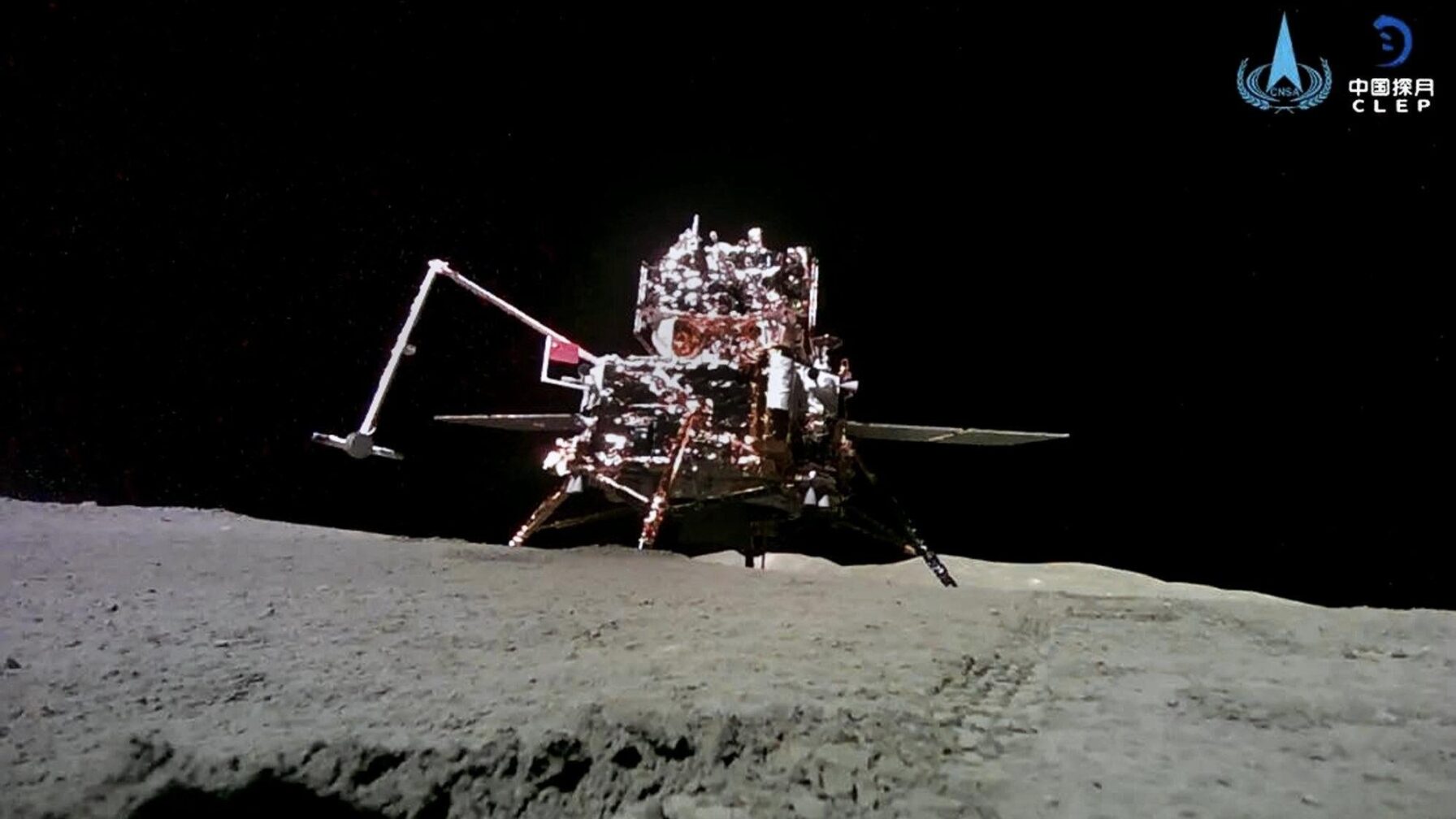 Chinese Probe Heads Back to Earth With Samples From the Moon’s ...