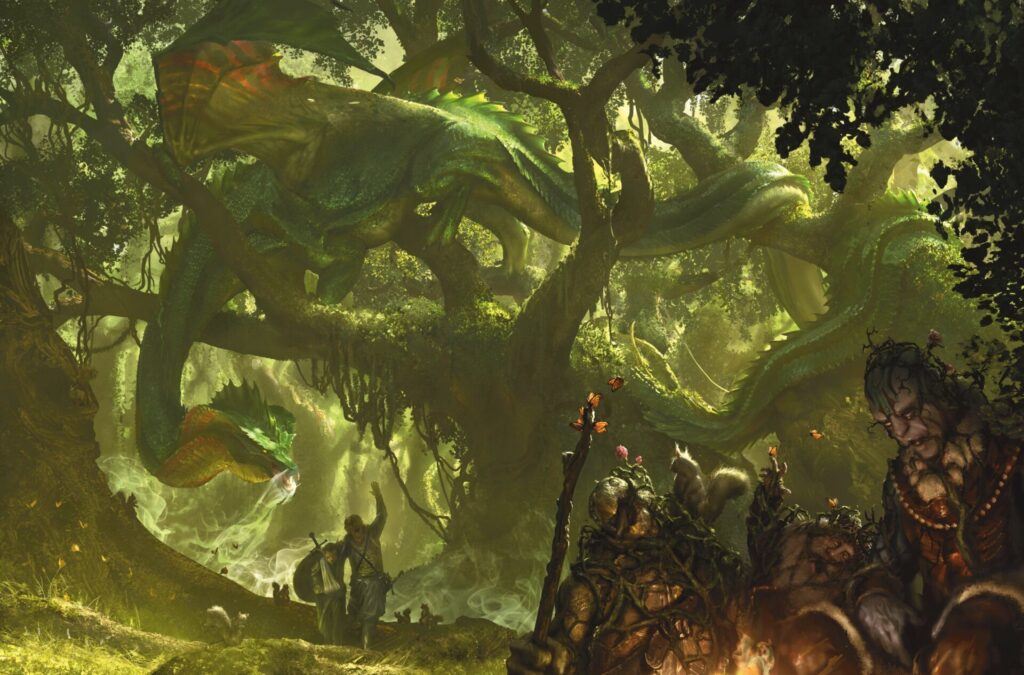Get to Know the Green Dragons of Dungeons & Dragons' New Era