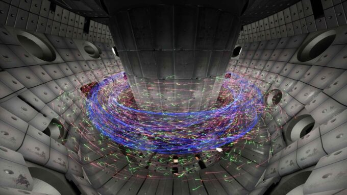 Watch Nuclear Fusion Happen in This 3D Tokamak Simulation