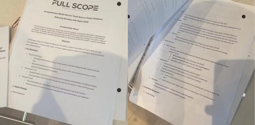 Taylor Swift and Travis Kelce’s ‘Break-Up Contract’ Goes Viral—but It’s ...