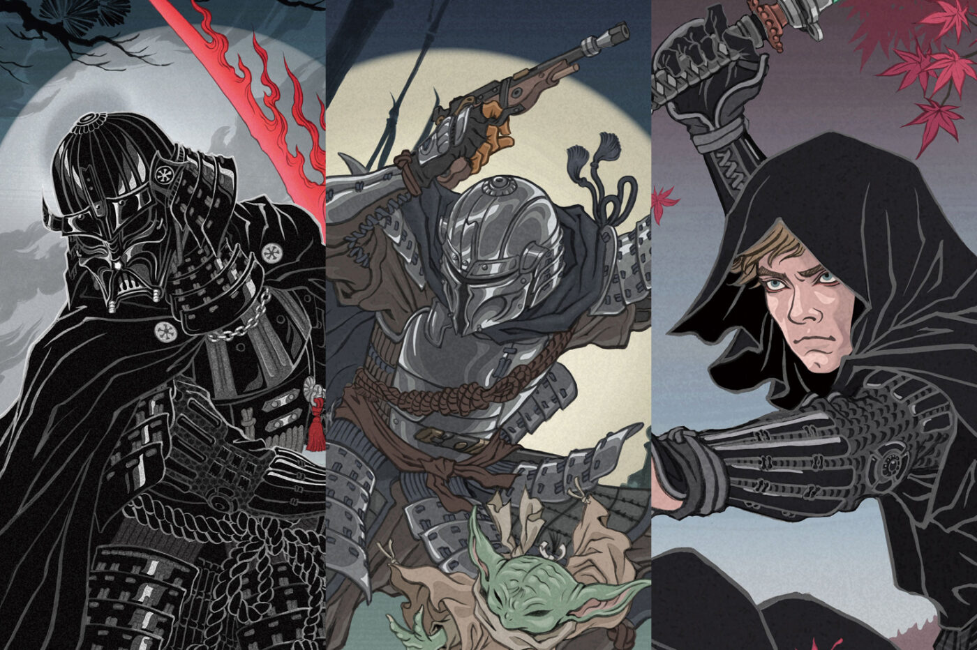 A Poster of Every Star Wars Character from Just the Good Movies