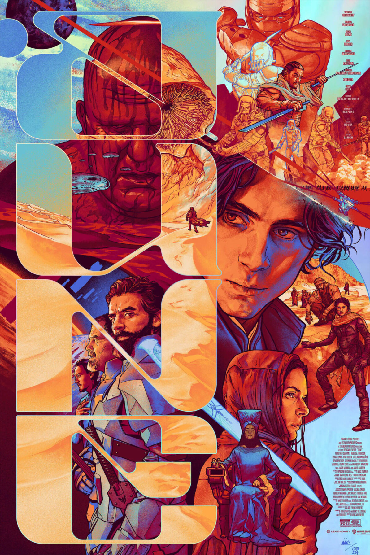 Bring Arrakis Home With This Gorgeous New Dune Poster