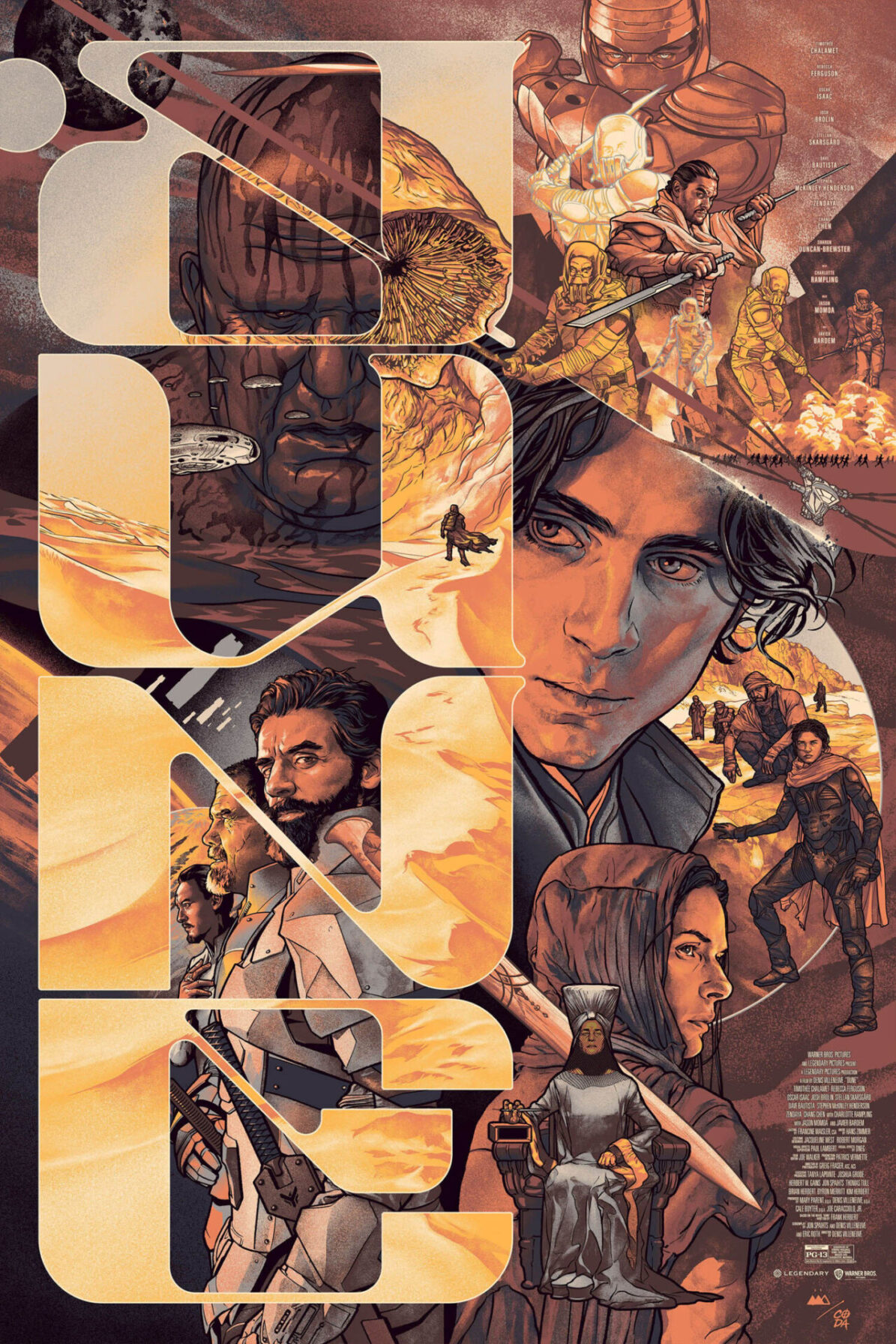 Bring Arrakis Home With This Gorgeous New Dune Poster