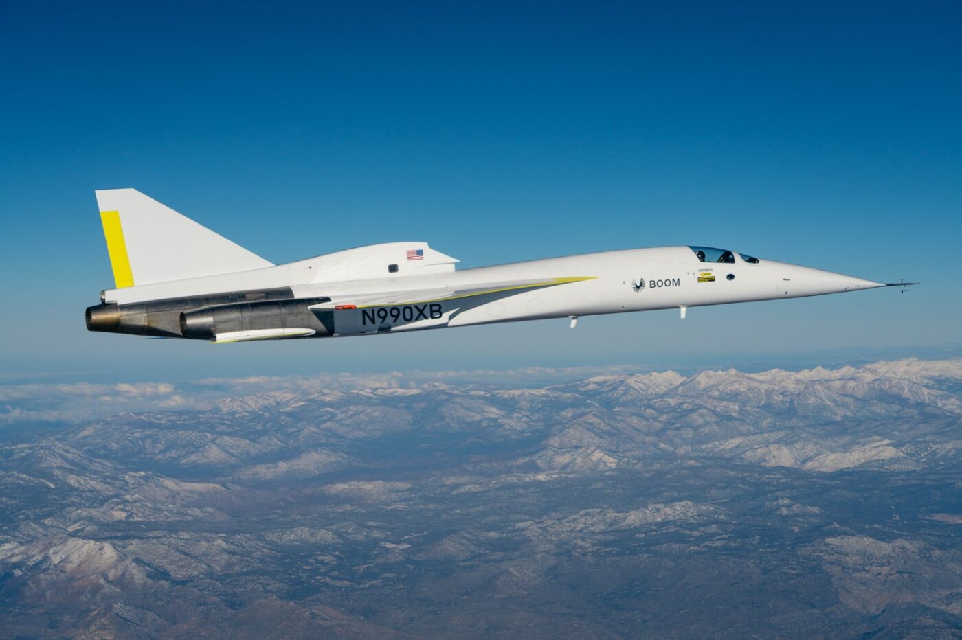 Boom Supersonic’s XB-1 Hits New Altitude Record as Supersonic Travel ...