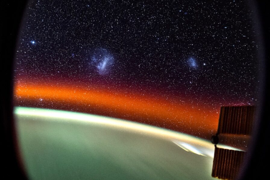 NASA Astronaut Captures Stunning Photo of Galactic Pair From ISS