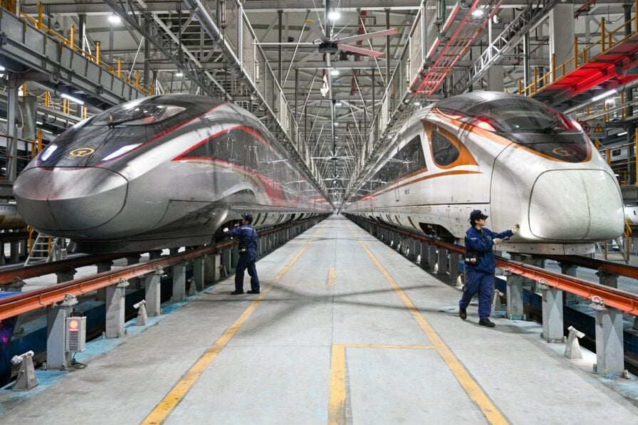 China Shows Off New World's Fastest Bullet Train