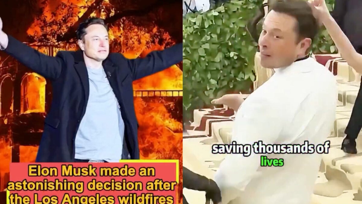 Elon Musk Promotes Video Claiming He Saved 'Thousands of Lives' From ...