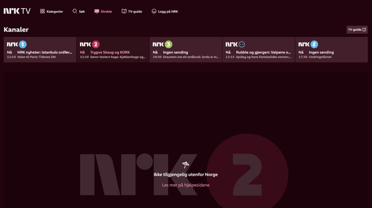 How to Watch Norwegian TV Abroad (NRK1, TV 2, and more)