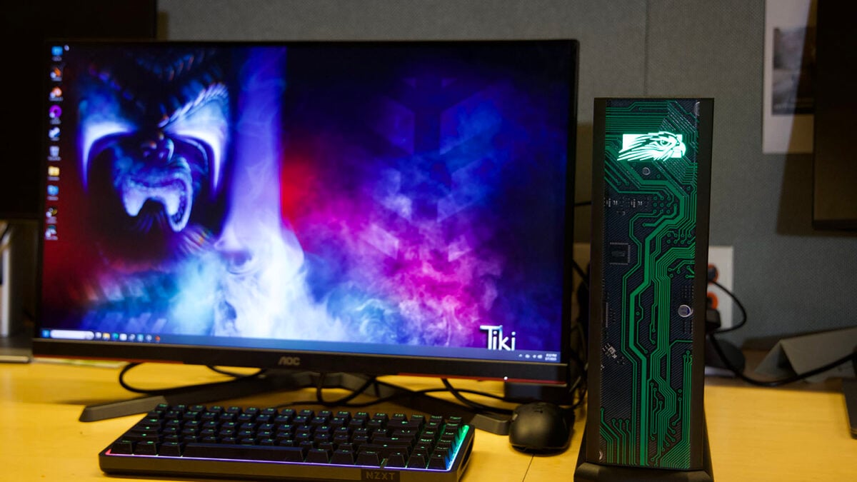 Falcon Northwest Tiki (Intel, RTX 5080) Review: The Thin Reaper Has Arrived
