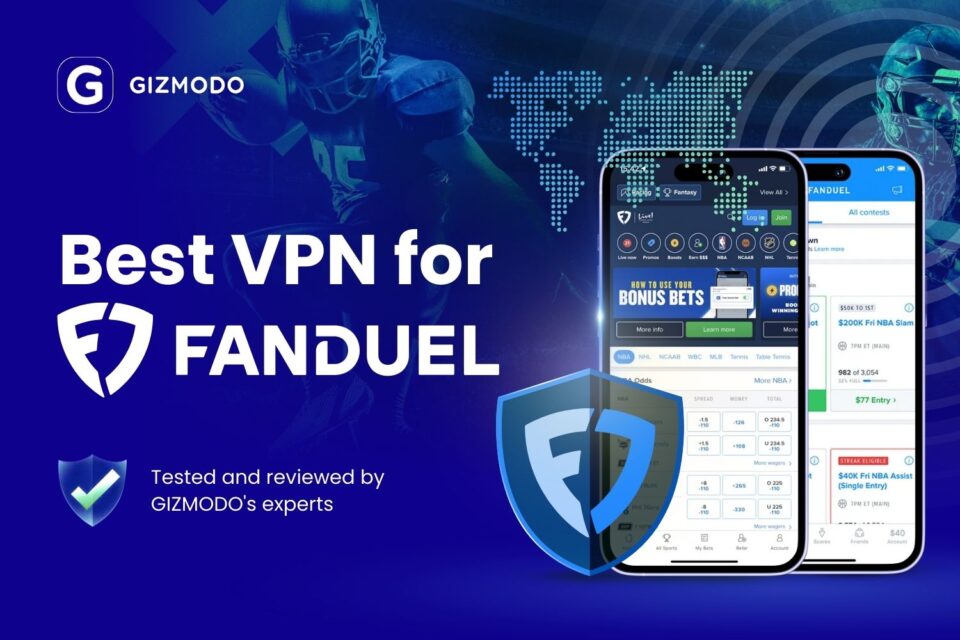 Best VPN for FanDuel (tested in 2026)