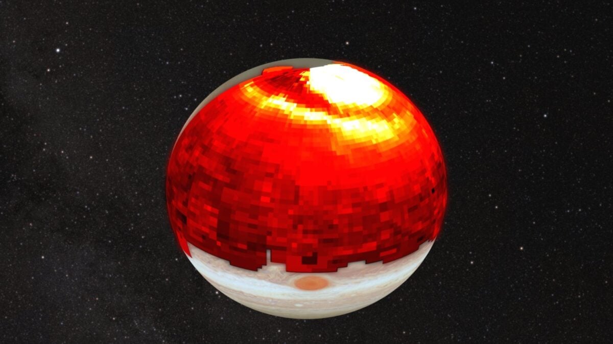 A Blast of Wind From the Sun Squished Jupiter's Magnetic Shielding