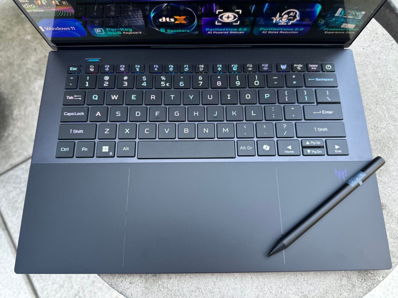 Acer’s New Triton 14 Lets You Draw Directly on the Touchpad