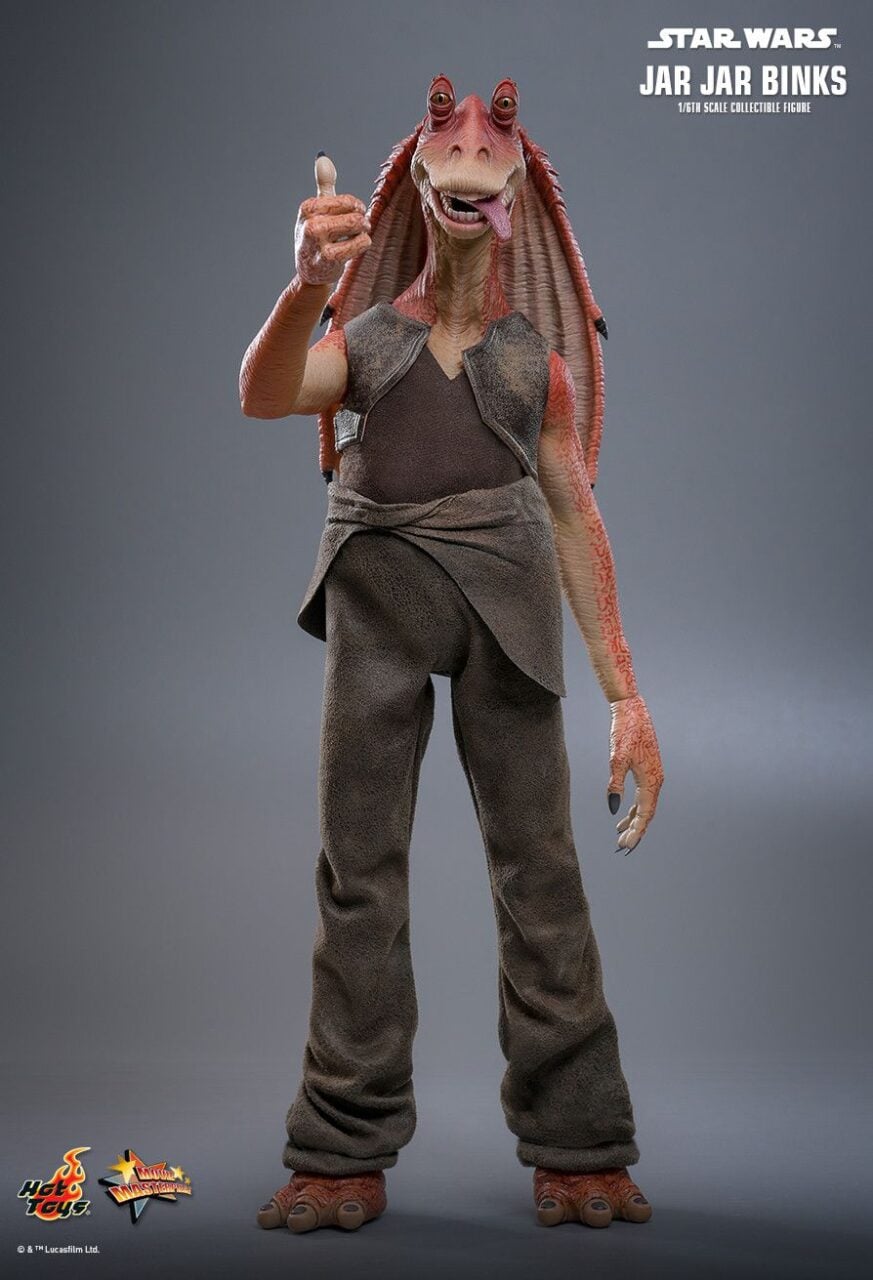 Gaze Upon the Detachable, Magnetic Tongue of Hot Toys' Jar Jar Binks