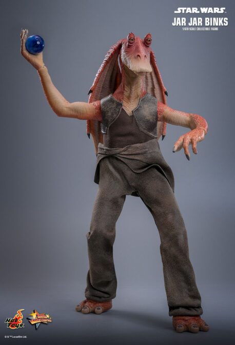 Gaze Upon the Detachable, Magnetic Tongue of Hot Toys' Jar Jar Binks